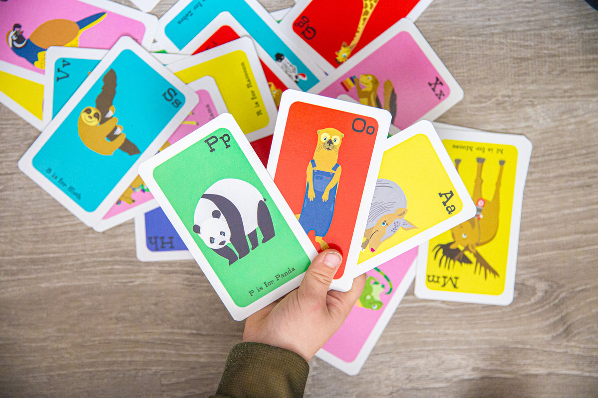 Animal Alphabet Flashcards – JP Doodles